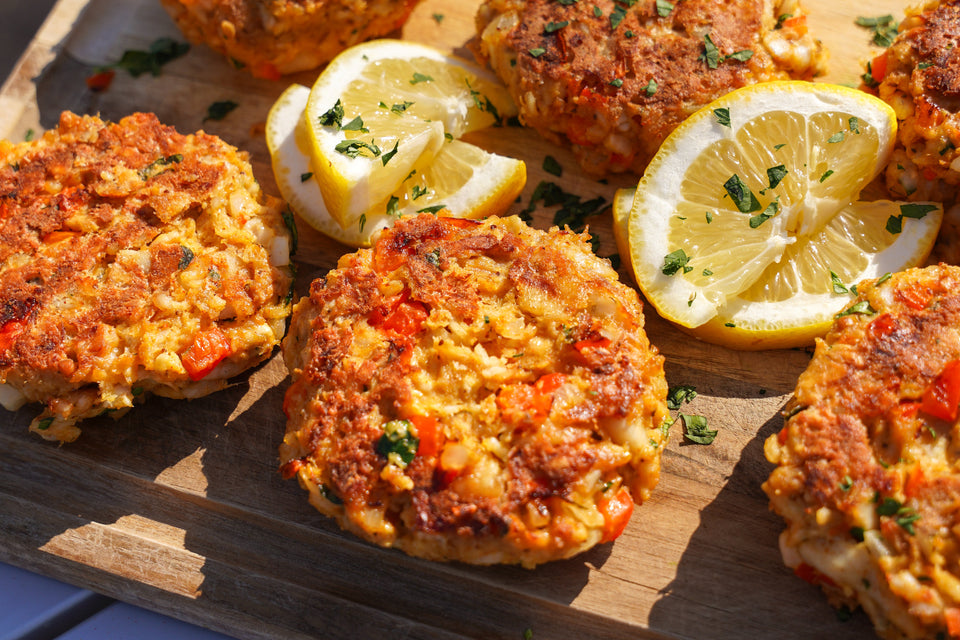 Smoked Crappie Cakes (Smoked Fish Cakes) - Kamado Joe