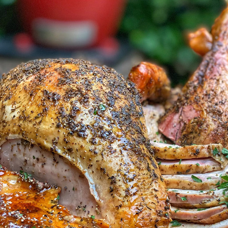 how to cook a turkey on kamado joe