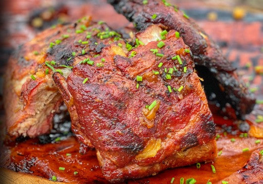 Pineapple Pork Ribs - Kamado Joe