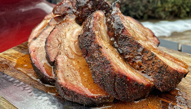 Honey Money Pork Collar Recipe - Kamado Joe