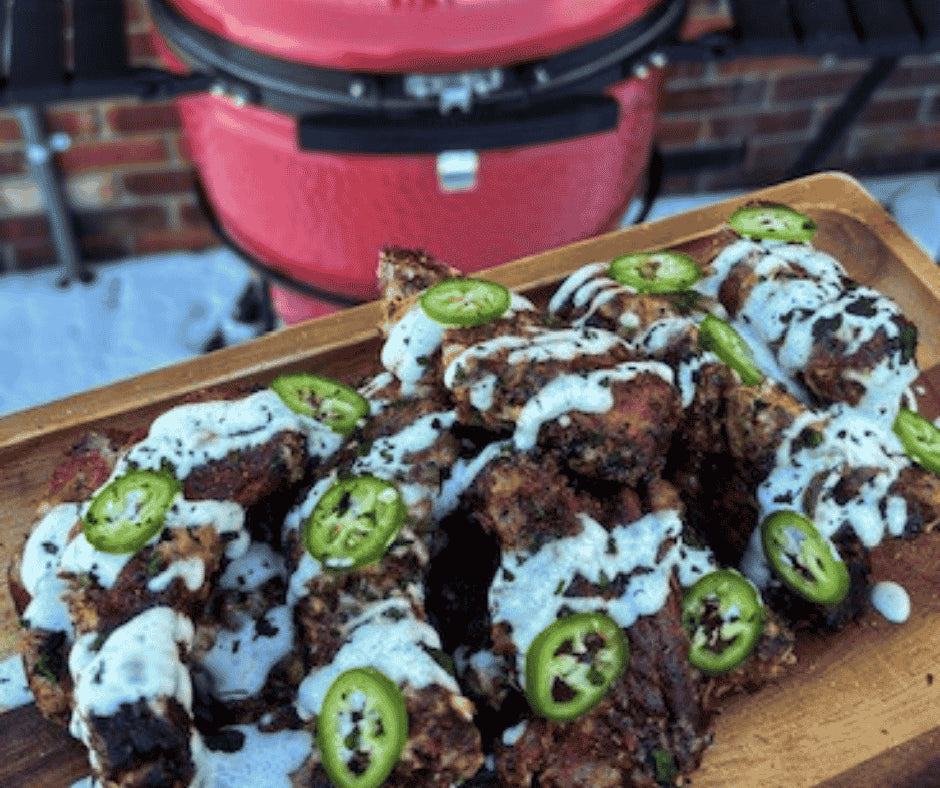 Serrano Ranch Smoked Party Ribs - Kamado Joe