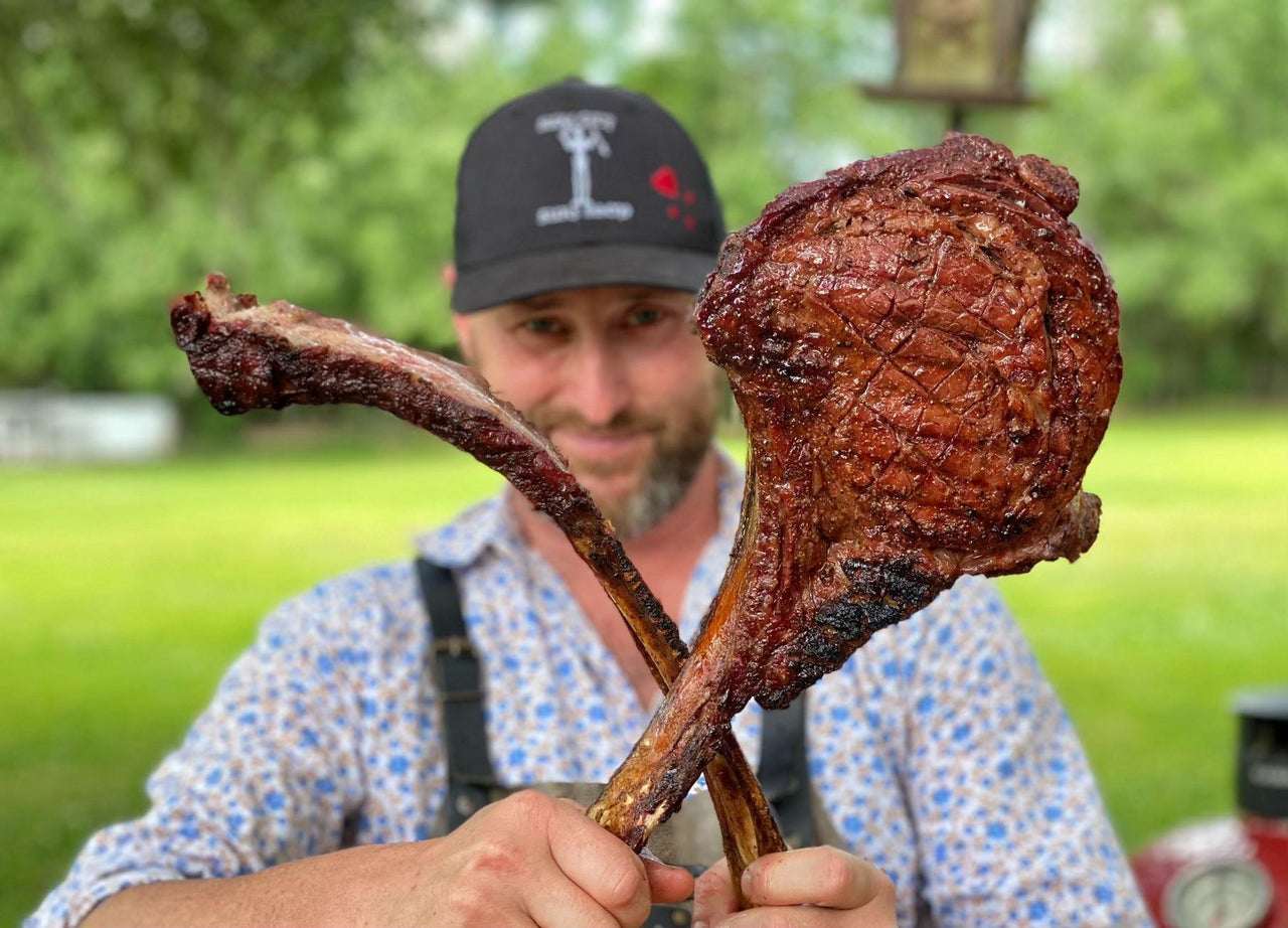 Tomahawk Steaks - Kamado Joe