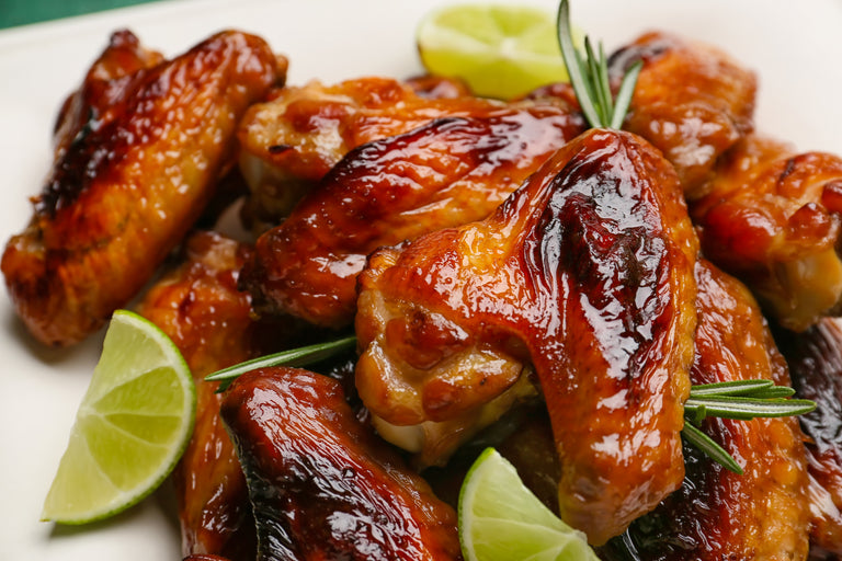 Jalapeño Raspberry Lime Wings - Kamado Joe